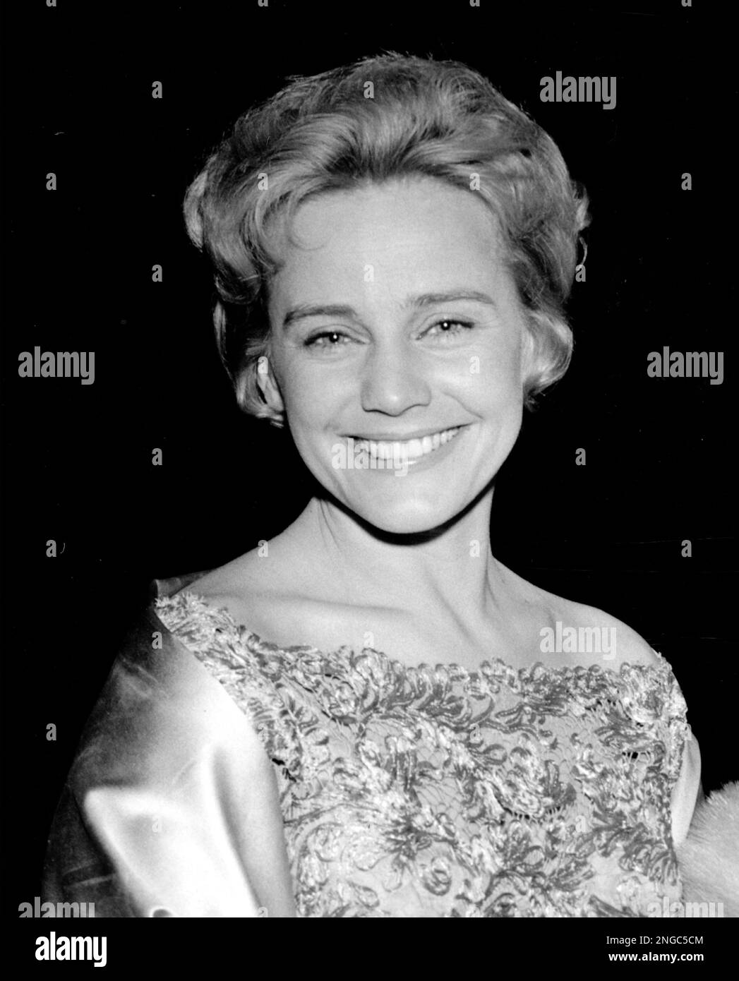 Swiss actress Maria Schell arrives at the Radio City Music Hall, New ...