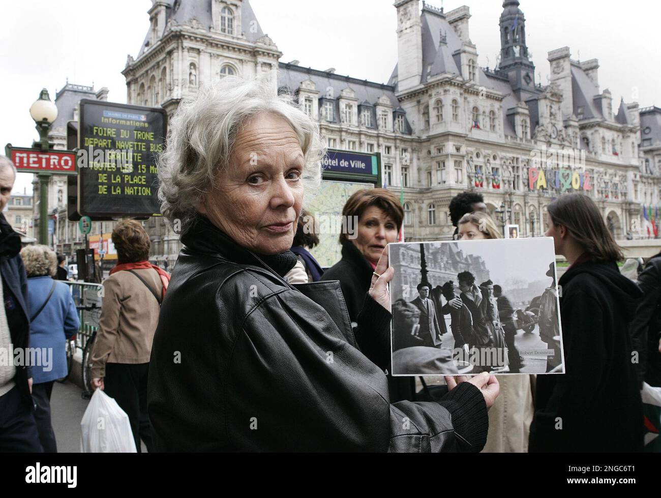 Francoise Bornet, a former French actress who says she and her then ...