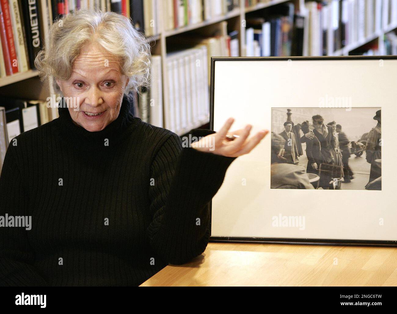 Francoise Bornet, a former French actress who says she and her then ...