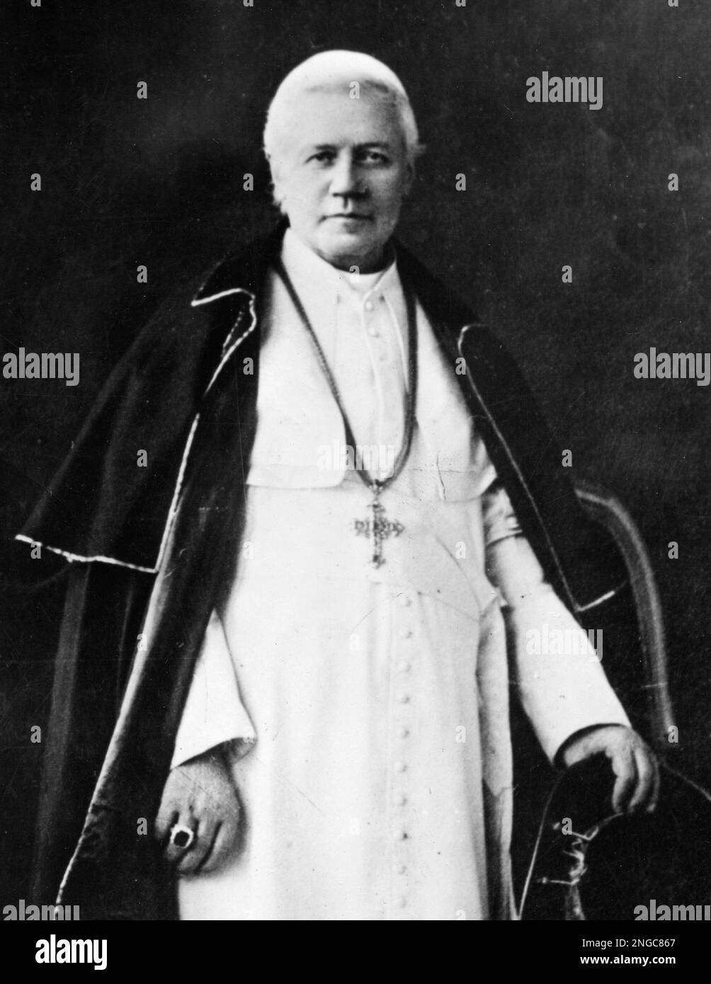 Pope Pius X is seen in this undated photo. He served as head of the ...