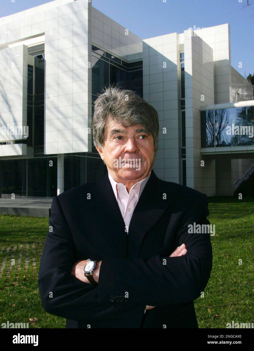 Der Kunstsammler und Kunstmaezen Frieder Burda steht am Dienstag, 15 ...