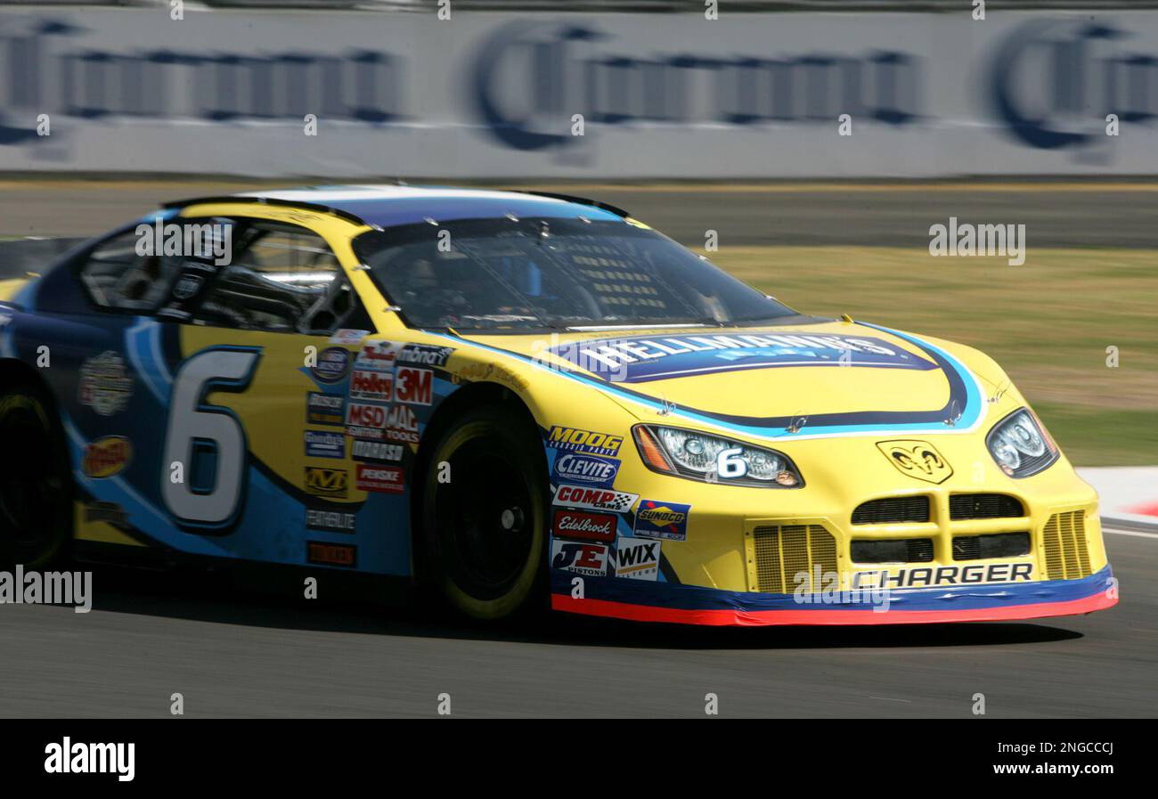 Paul Wolfe, of the Hellman's Mayonnaise Dodge team, drives his car ...