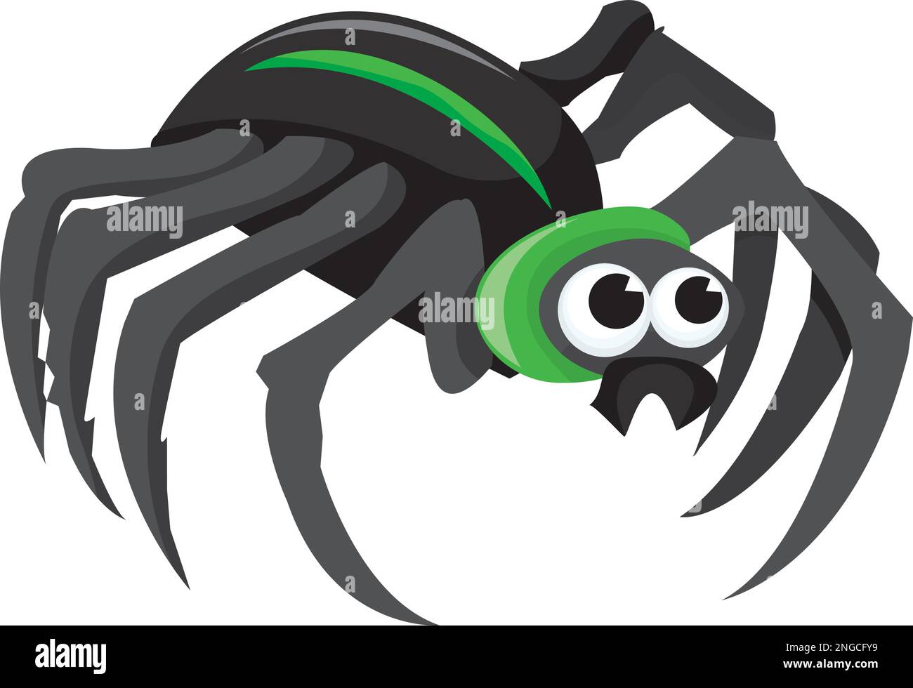 Black Widow Spider Cartoon