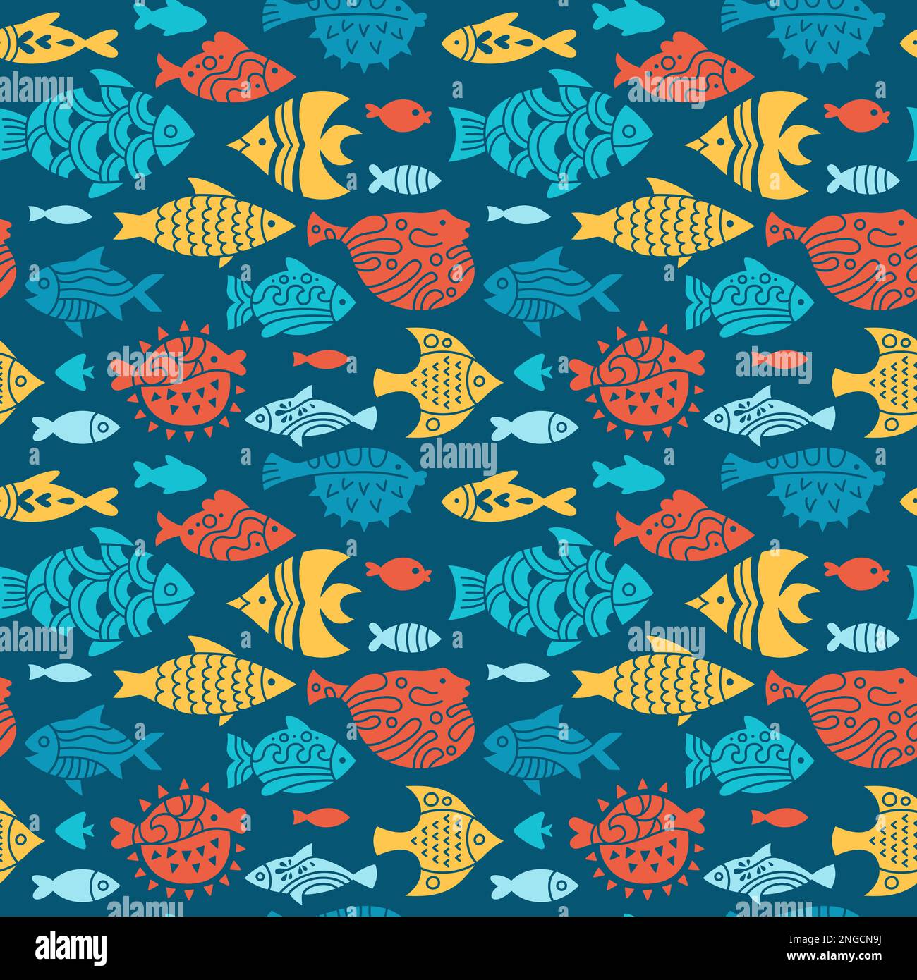 Boundless ocean Stock Vector Images - Alamy