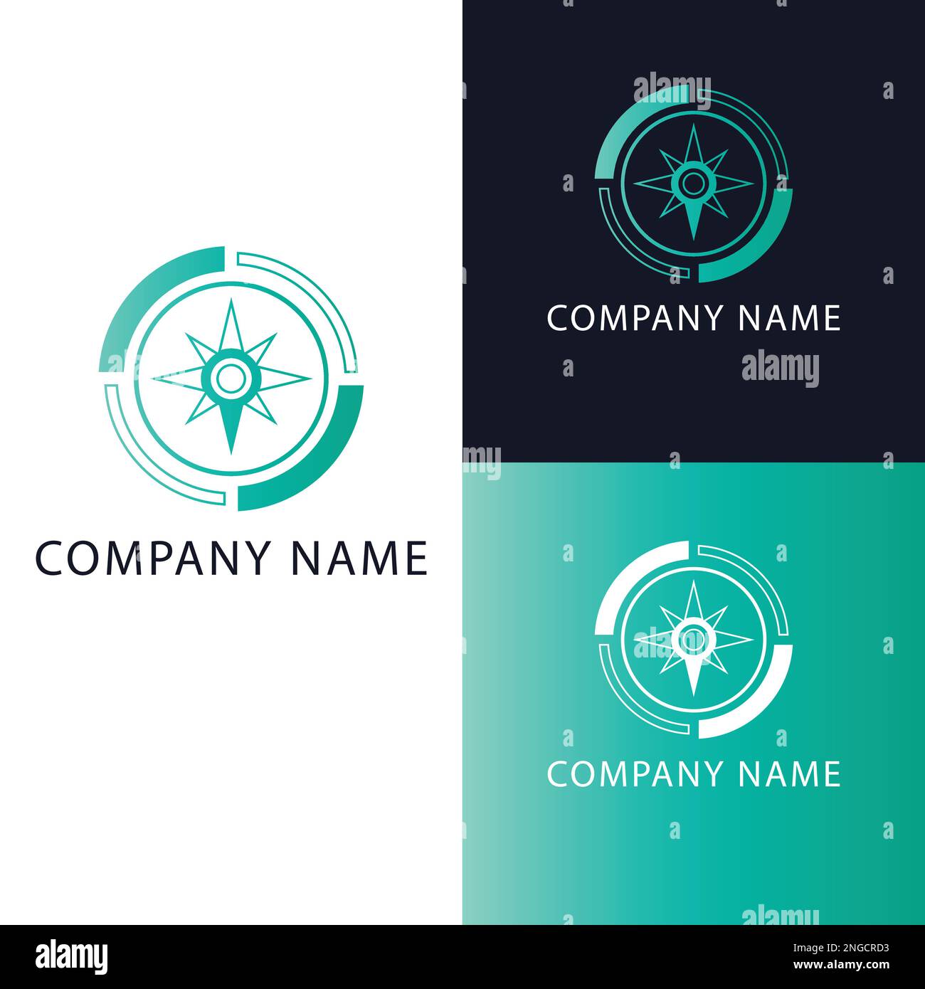 Map and compas Stock Vector Images - Alamy