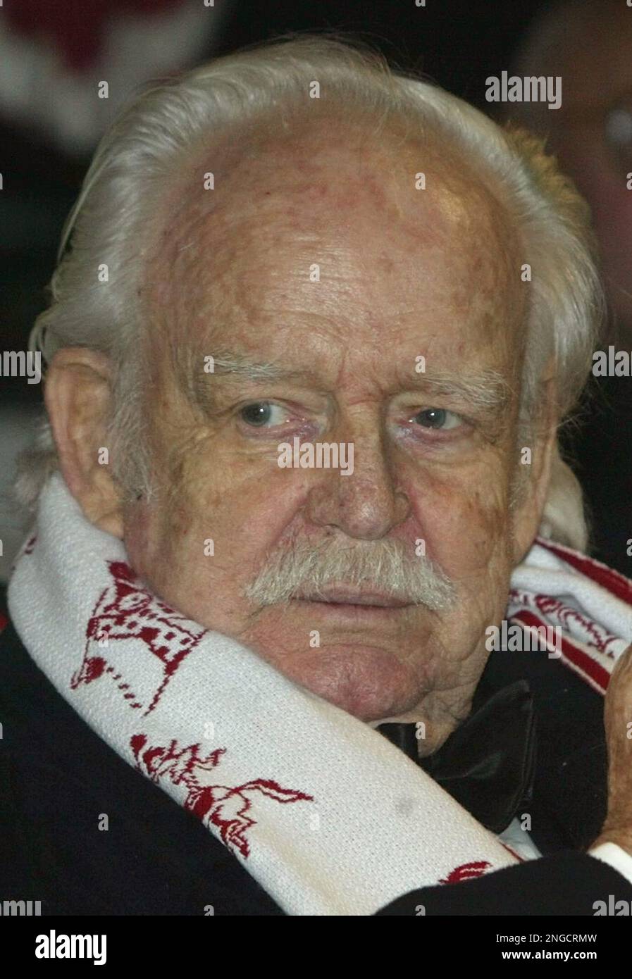 Prince Rainier of Monaco attends to the closing ceremony of the 29th ...