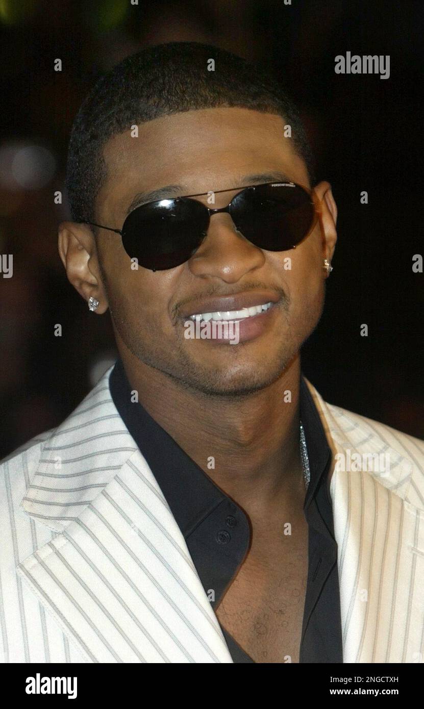 US singer Usher arrives at the Cannes festival palace, to take part in ...