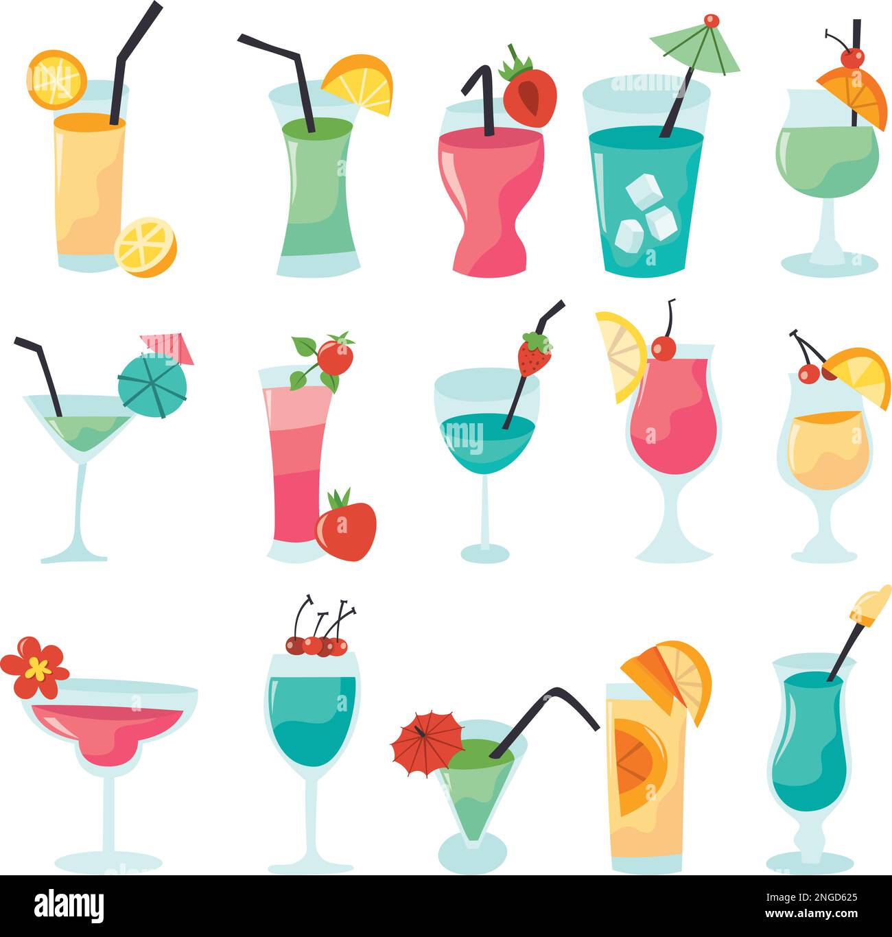 Brooklyn cocktail bar Stock Vector Images - Alamy