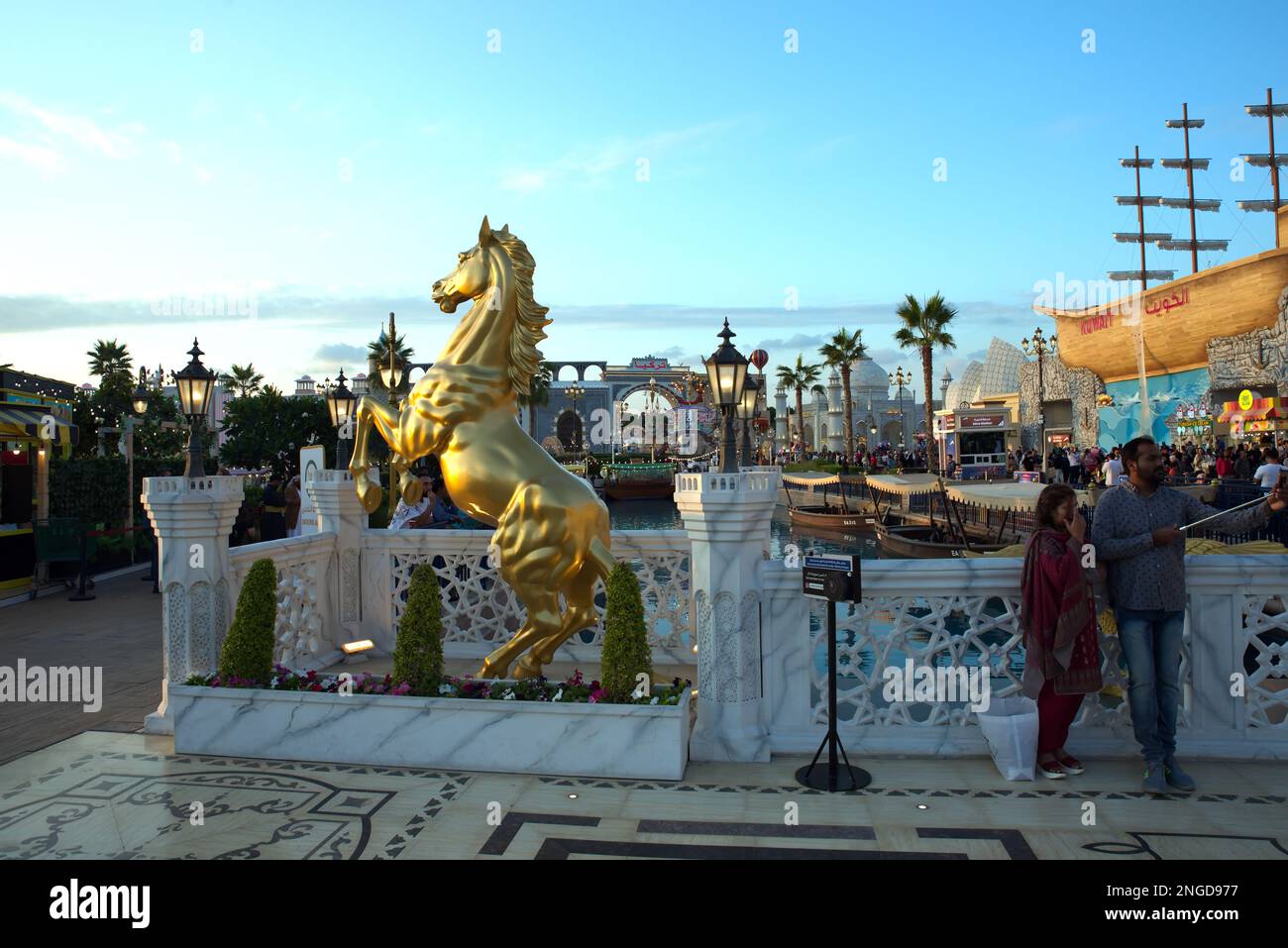 Dubai Global Village, Dubai, United Arab Emirates, January 8, 2023, The ...