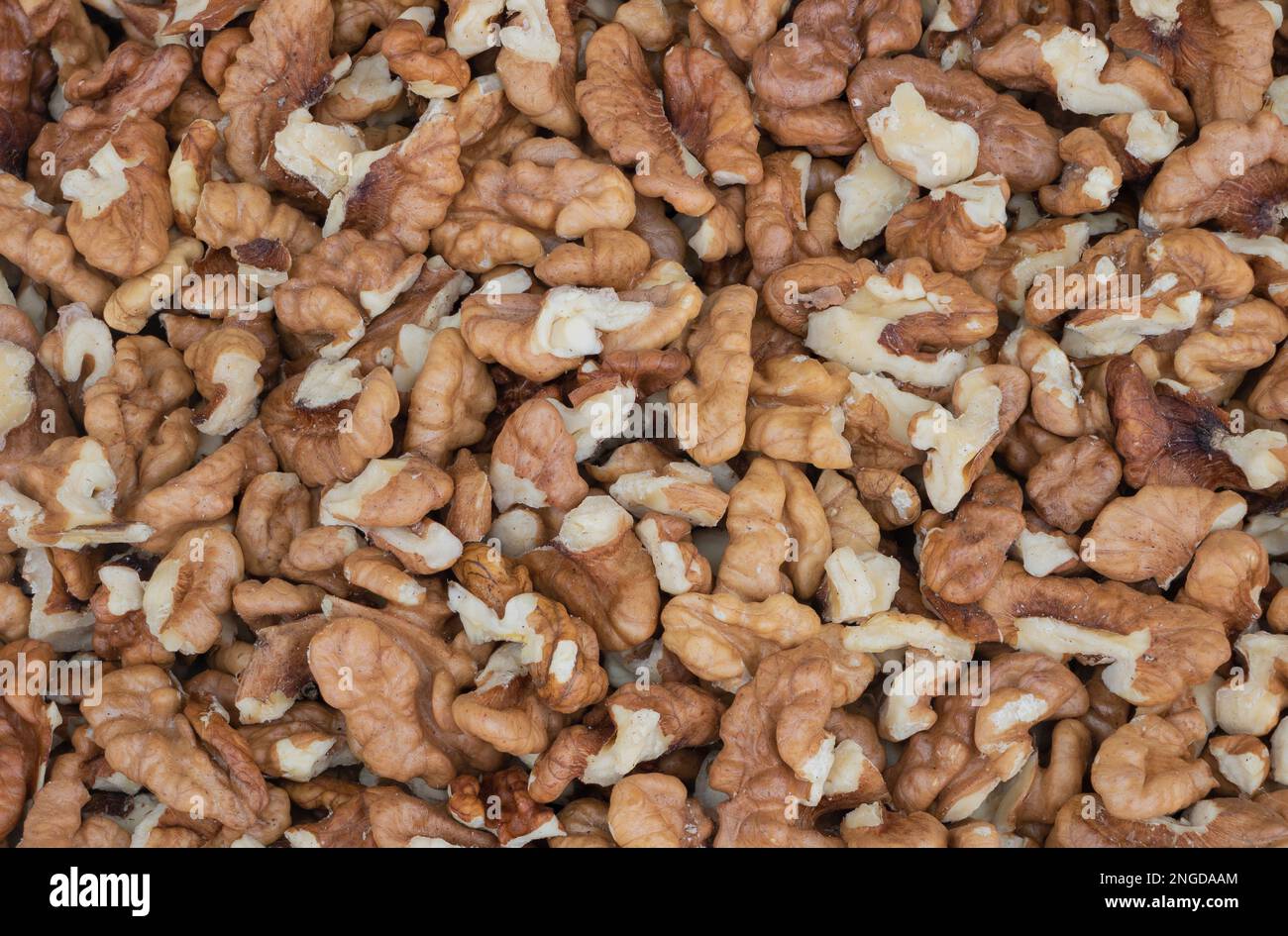 Nature's Abstract: The Texture of a Walnut Kernel close up Stock Photo ...