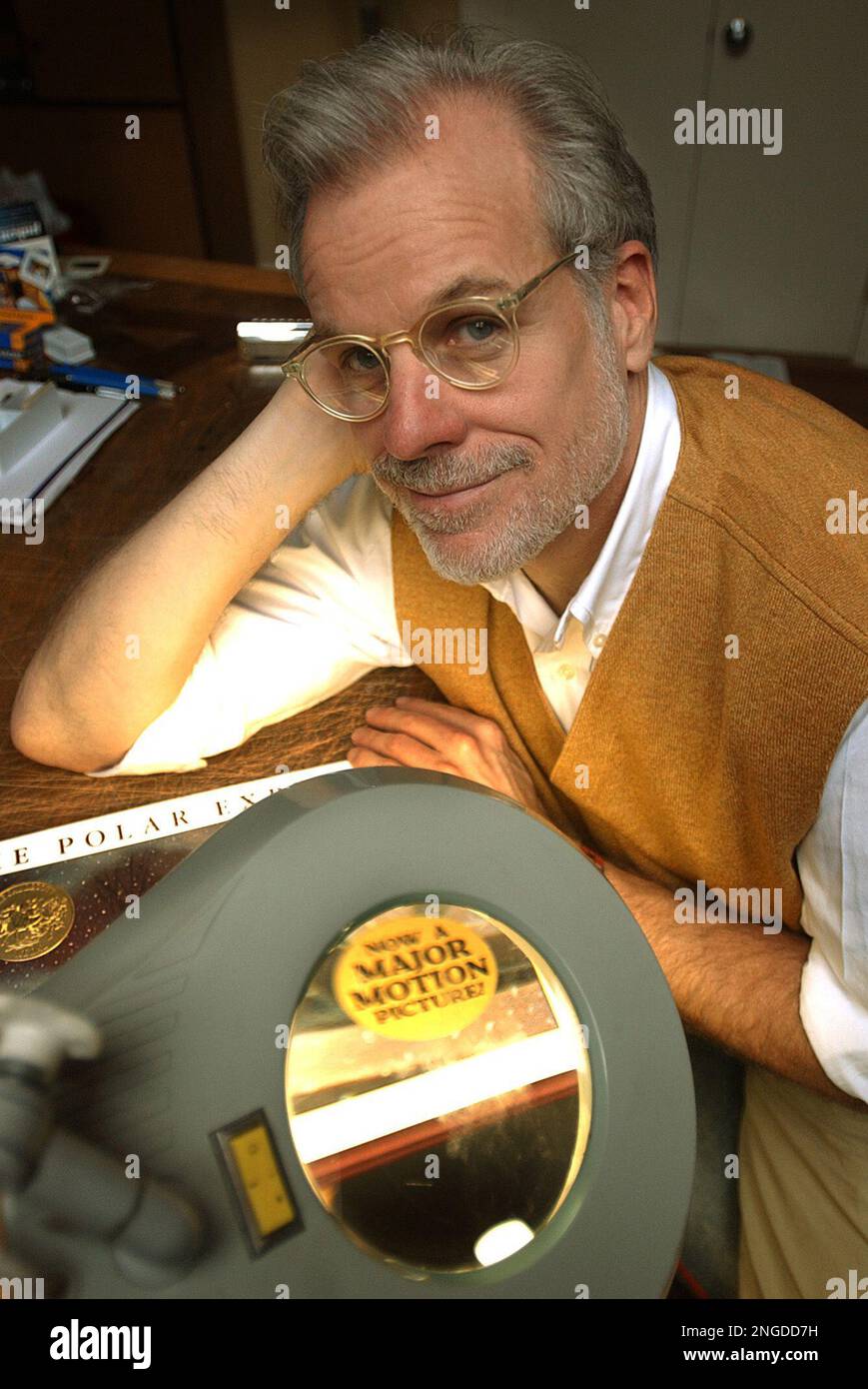 **FILE** Chris Van Allsburg, author of "The Polar Express," poses for a ...