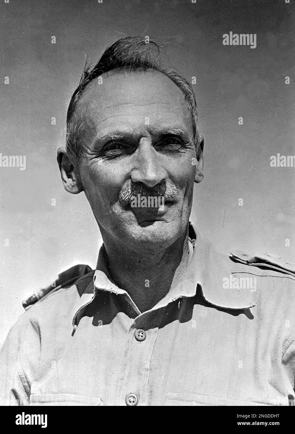 Britain's Gen. Bernard "Monty" Montgomery, Commander of the Eighth Army ...