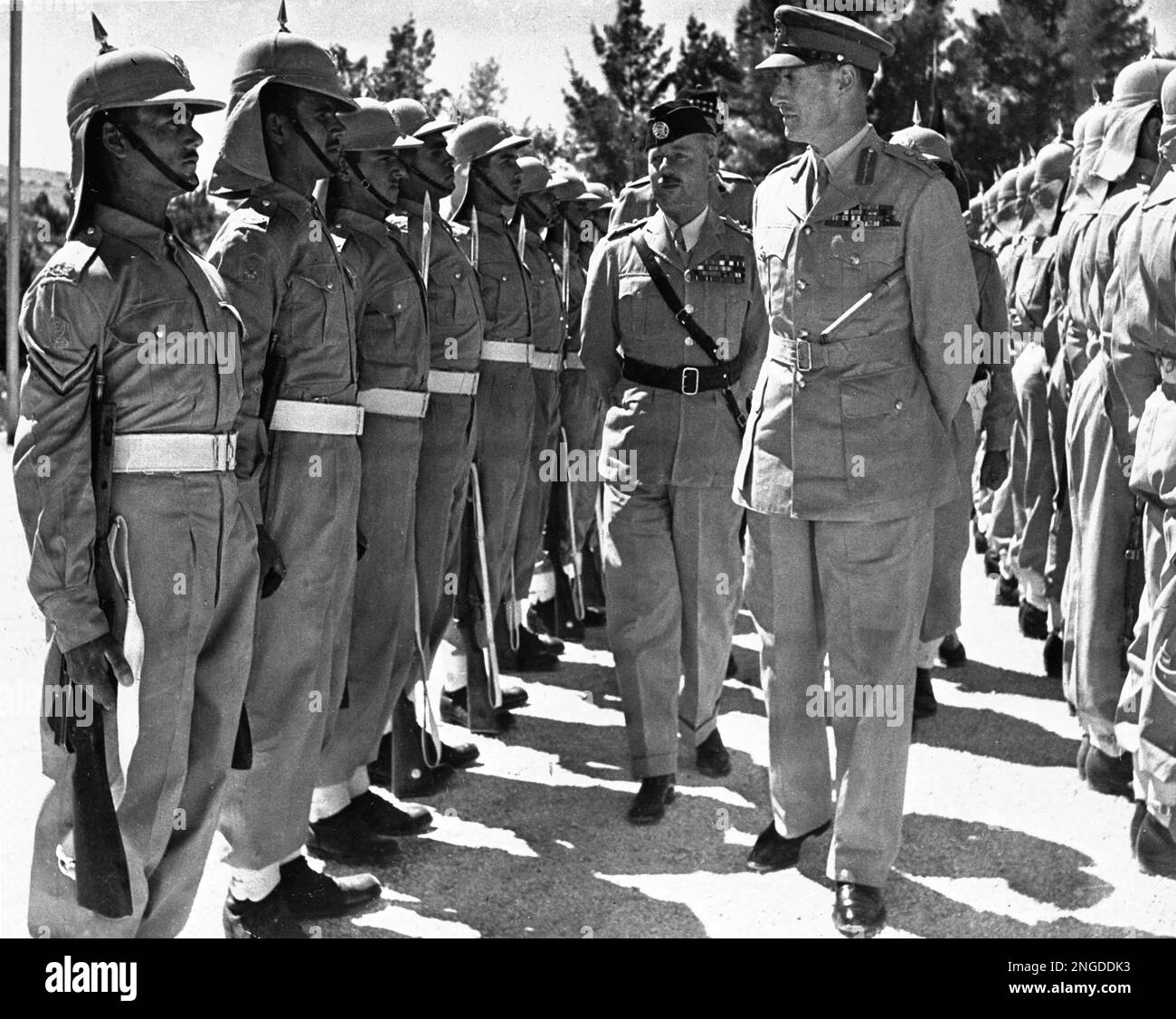 Gen. Sir John T. Crocker, Commander-in-Chief of Middle East Land Forces ...