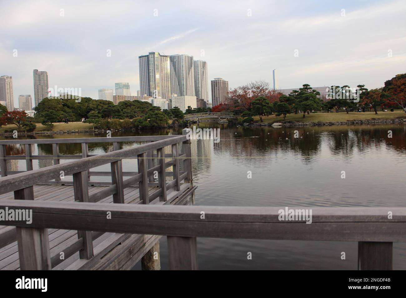 Hama-rikyu Garden in Tokyo, Japan Stock Photo - Alamy