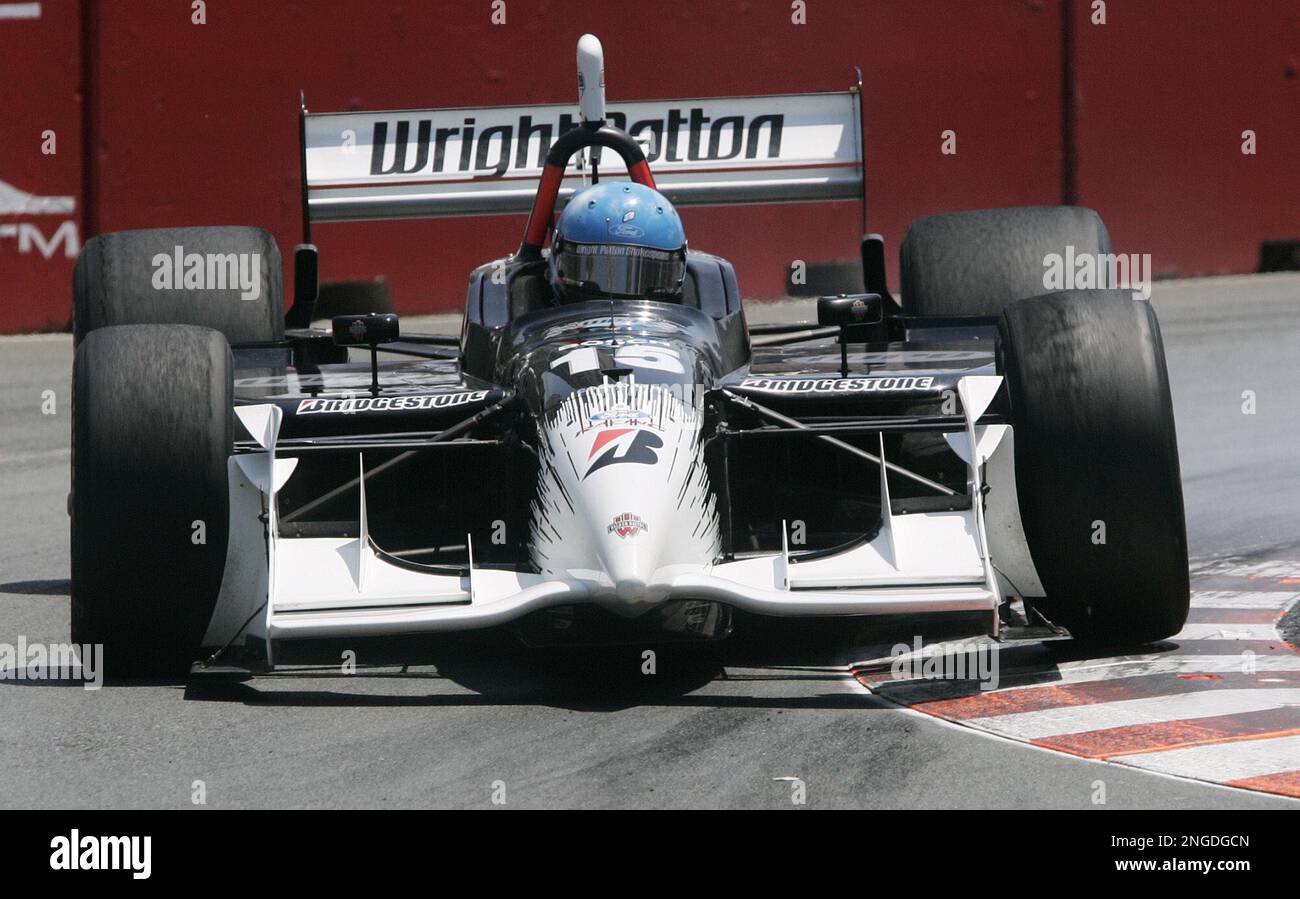 Australia's David Besnard in action during practice for the Lexmark ...