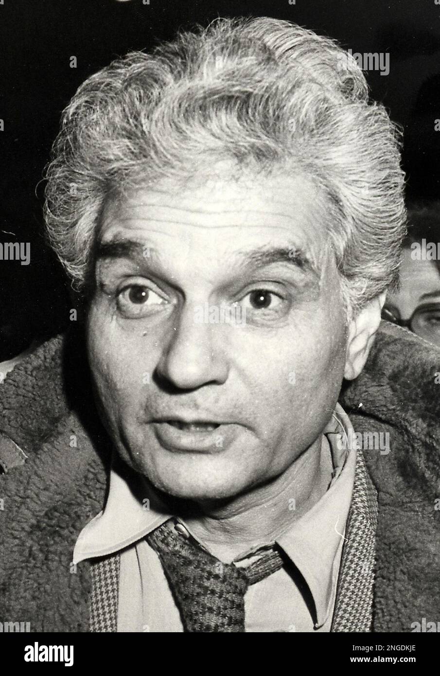 French philosopher Jacques Derrida is shown on Dec. 2, 1981. Derrida ...