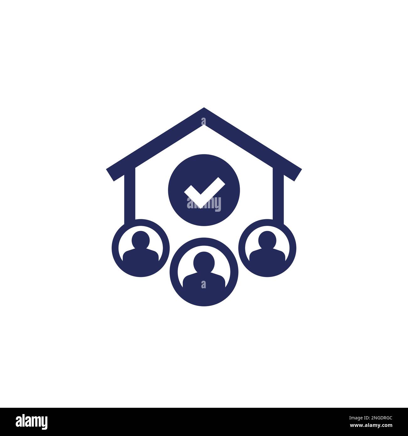 Homeless at the white house Stock Vector Images - Alamy