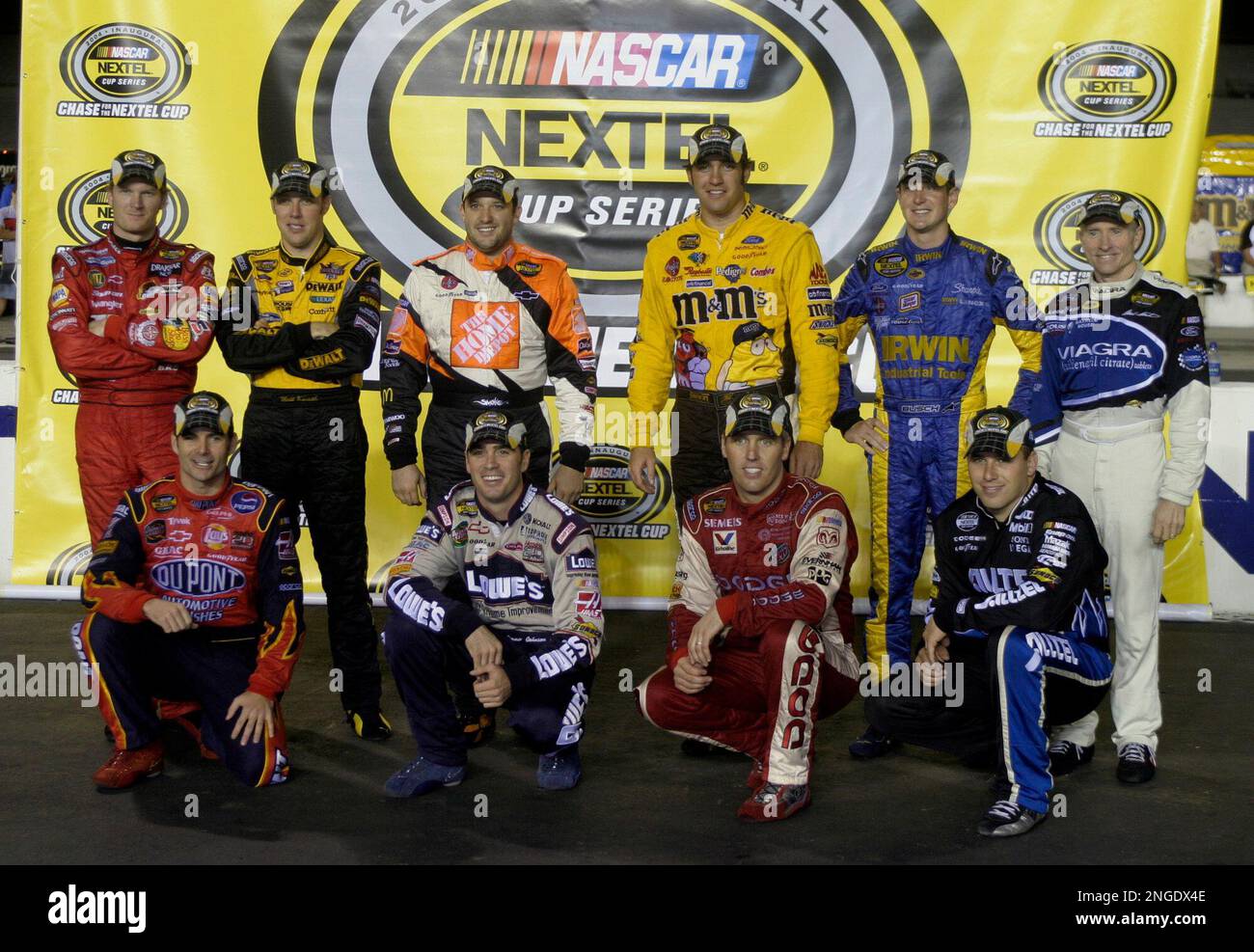 Drivers who are in the top 10 in NASCAR Nextel Cup points after ...
