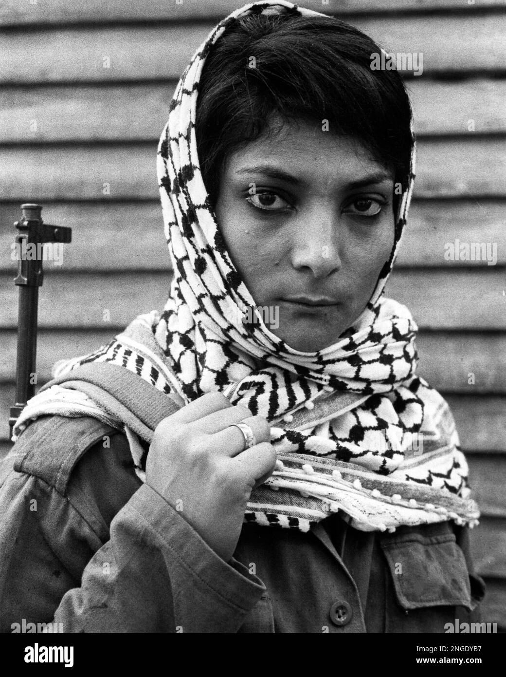 Leila Khaled, who successfully hijacked a TWA airliner to Damscus ...