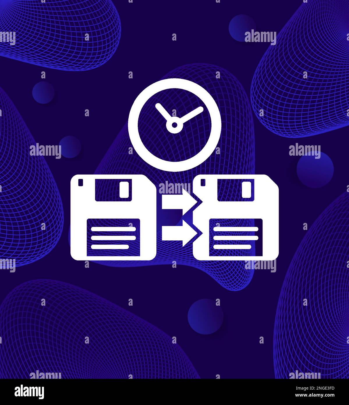 Floppy disks data Stock Vector Images - Alamy