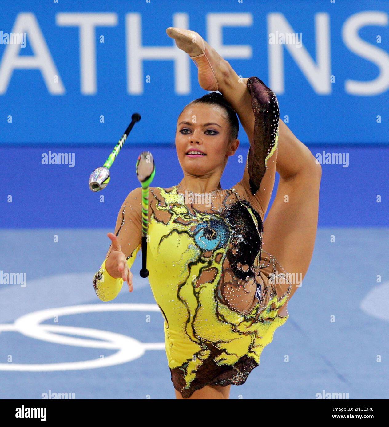 Olympics Gold Gymnastics Alina Kabaeva