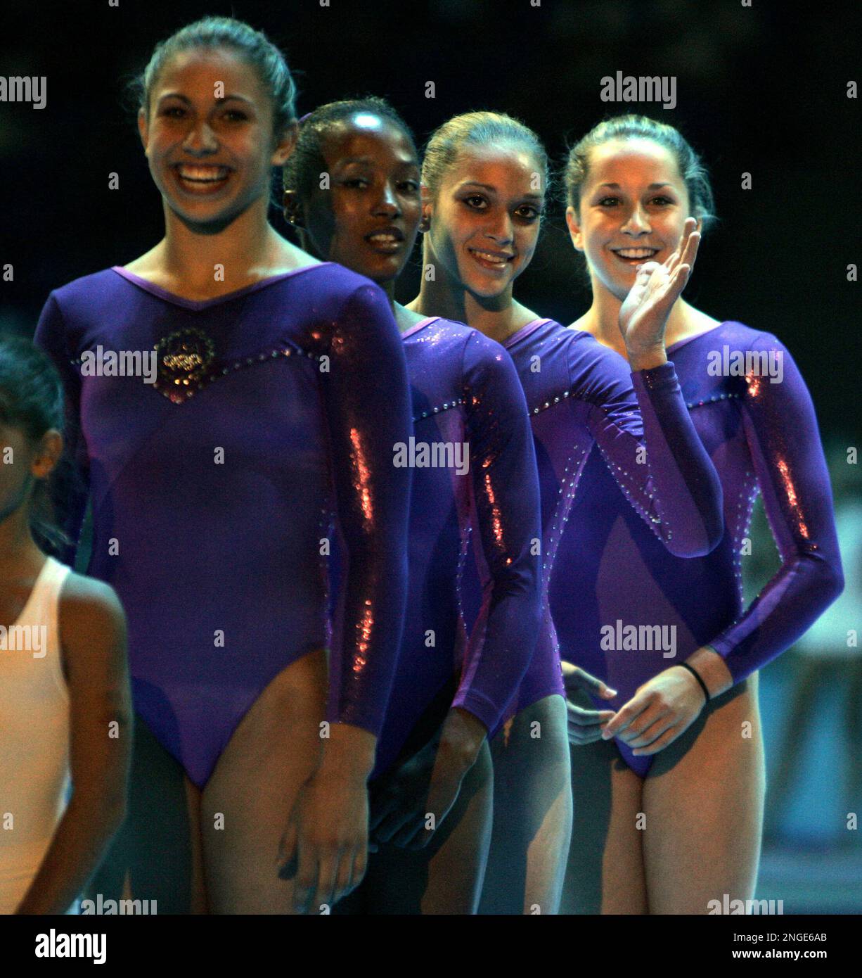 The medalists from the United States, from left to right, Courtney ...