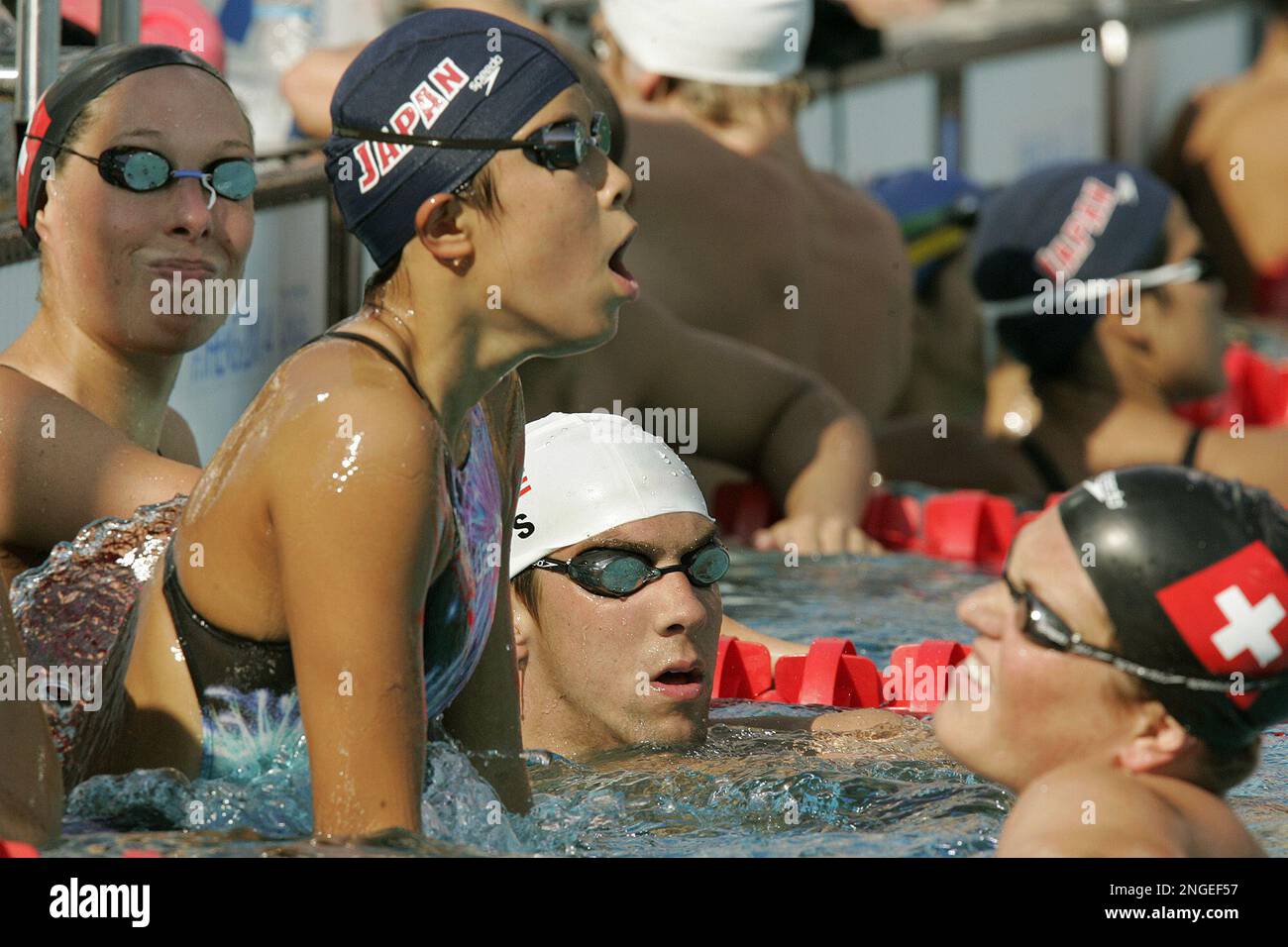 ** ADDS IDENTIFICATION OF JAPANESE SWIMMER, NORIKO INADA ** Michael ...