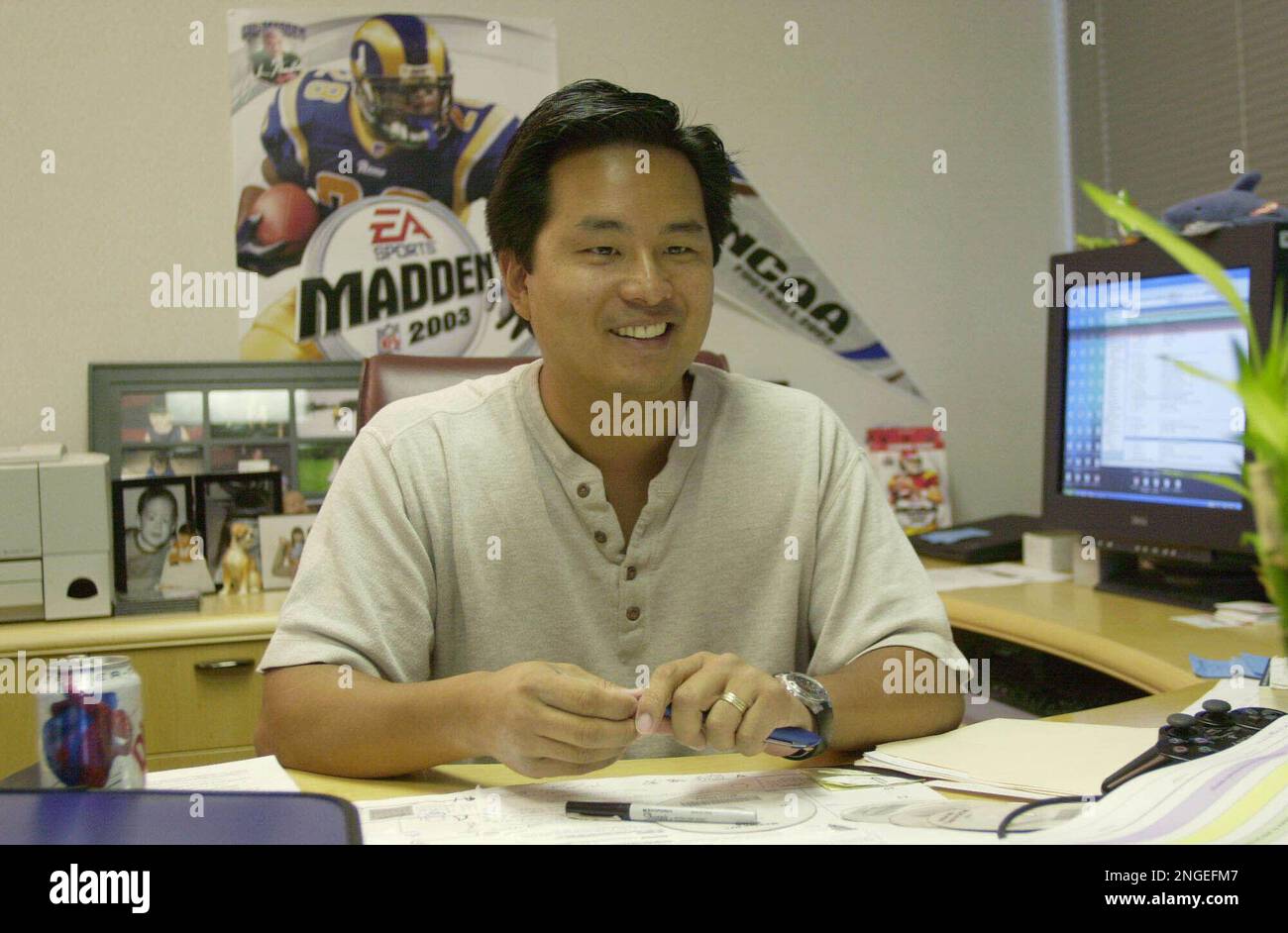 ** FILE ** Steven Chiang, one of the founders of Tiburon, chats about ...