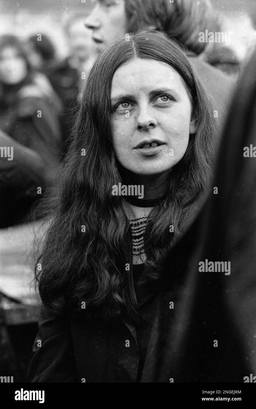 Bernadette Devlin, Irish civil rights activist and MP for Mid Ulster ...