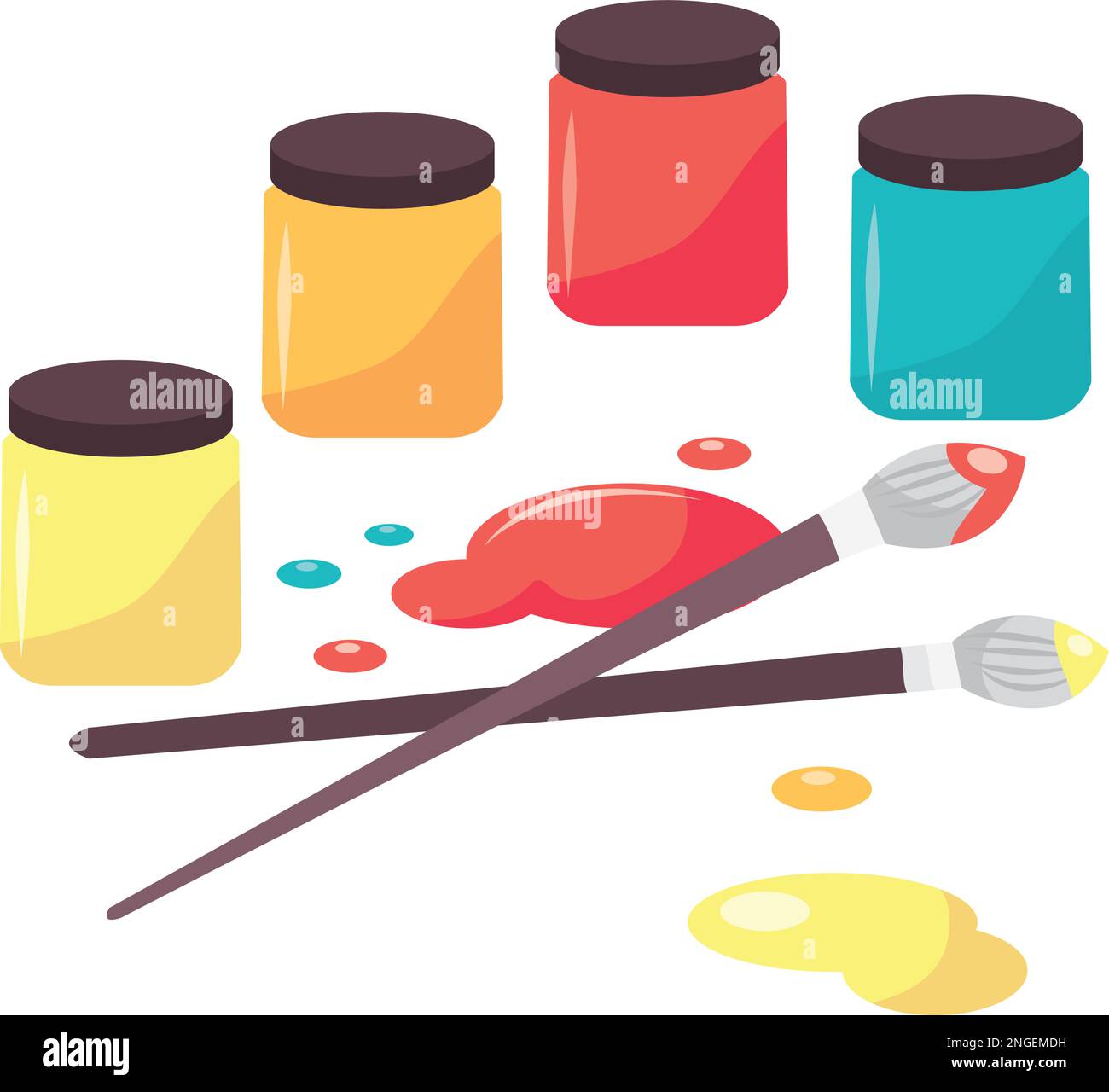Cartoon drips of paint hi-res stock photography and images - Alamy
