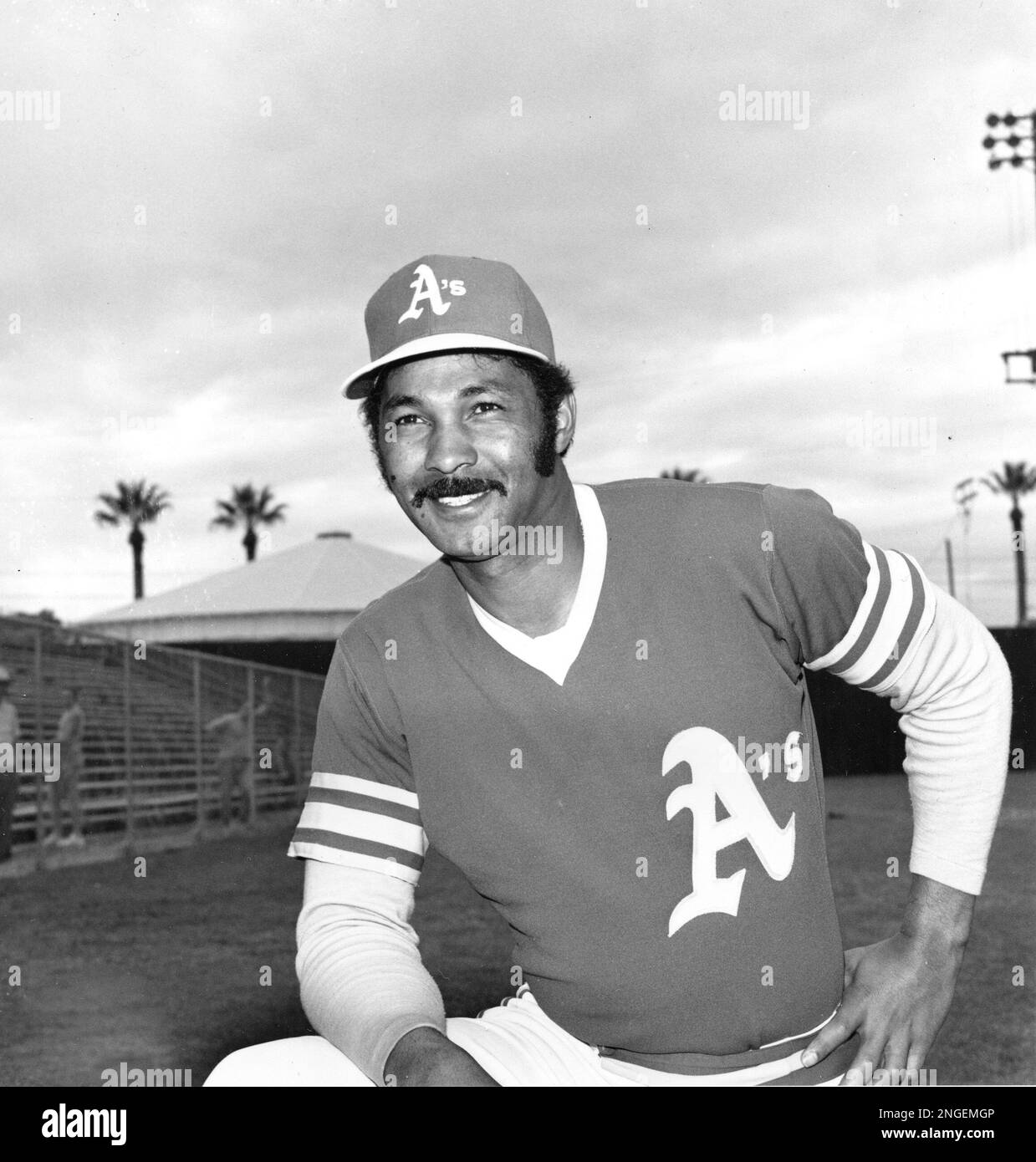 Billy Williams, outfielder and designated hitter for the Oakland ...