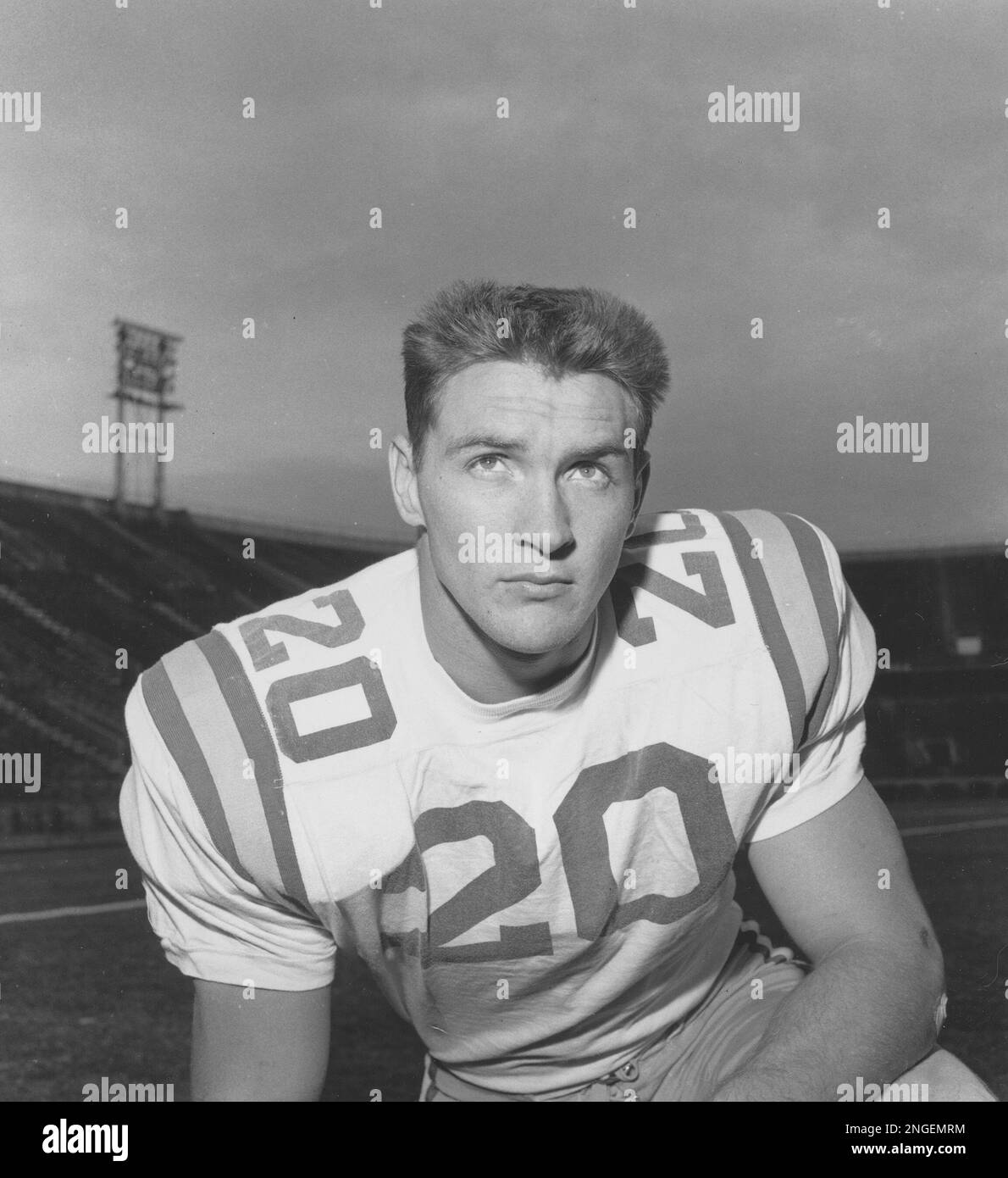 Billy Cannon (20), Louisiana State University halfback, is shown in ...