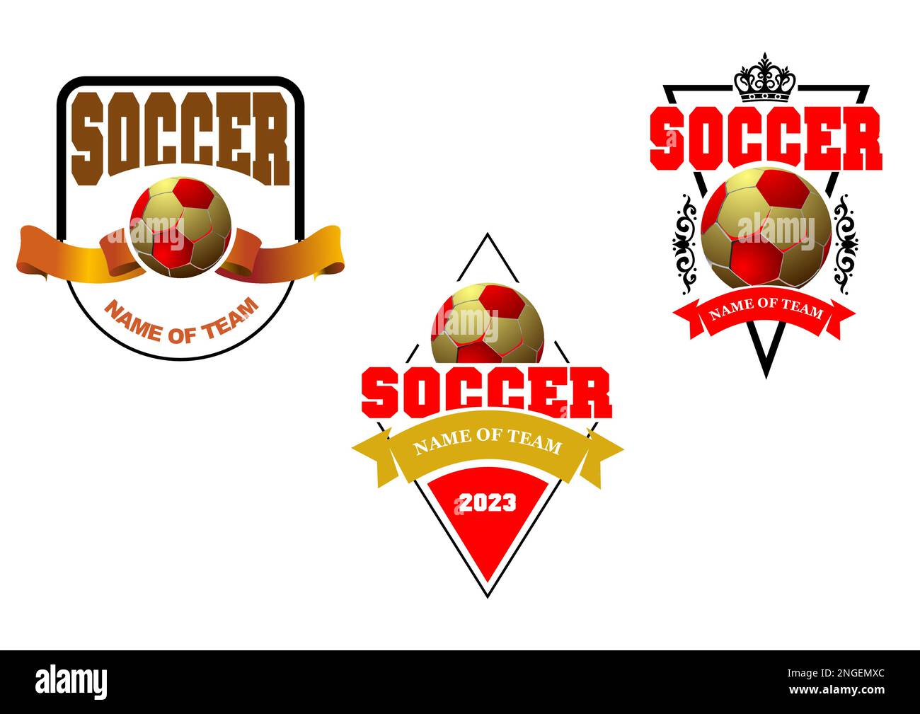 Team emblems hi-res stock photography and images - Alamy