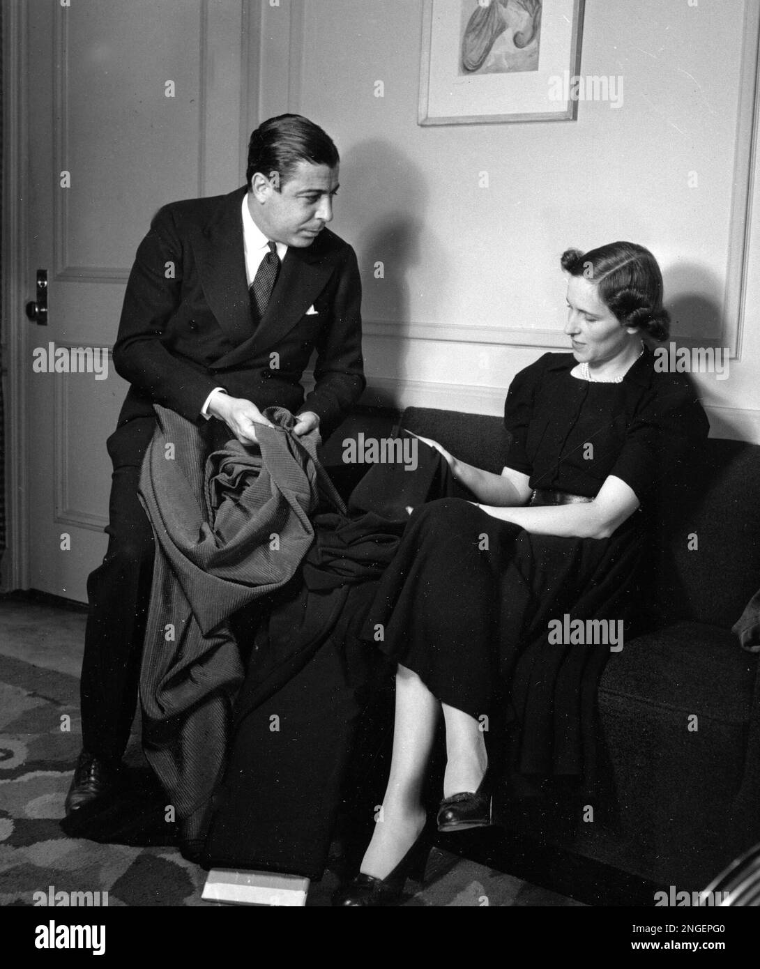 Adam Gimbel, director of Saks Fifth Avenue department store in New York ...