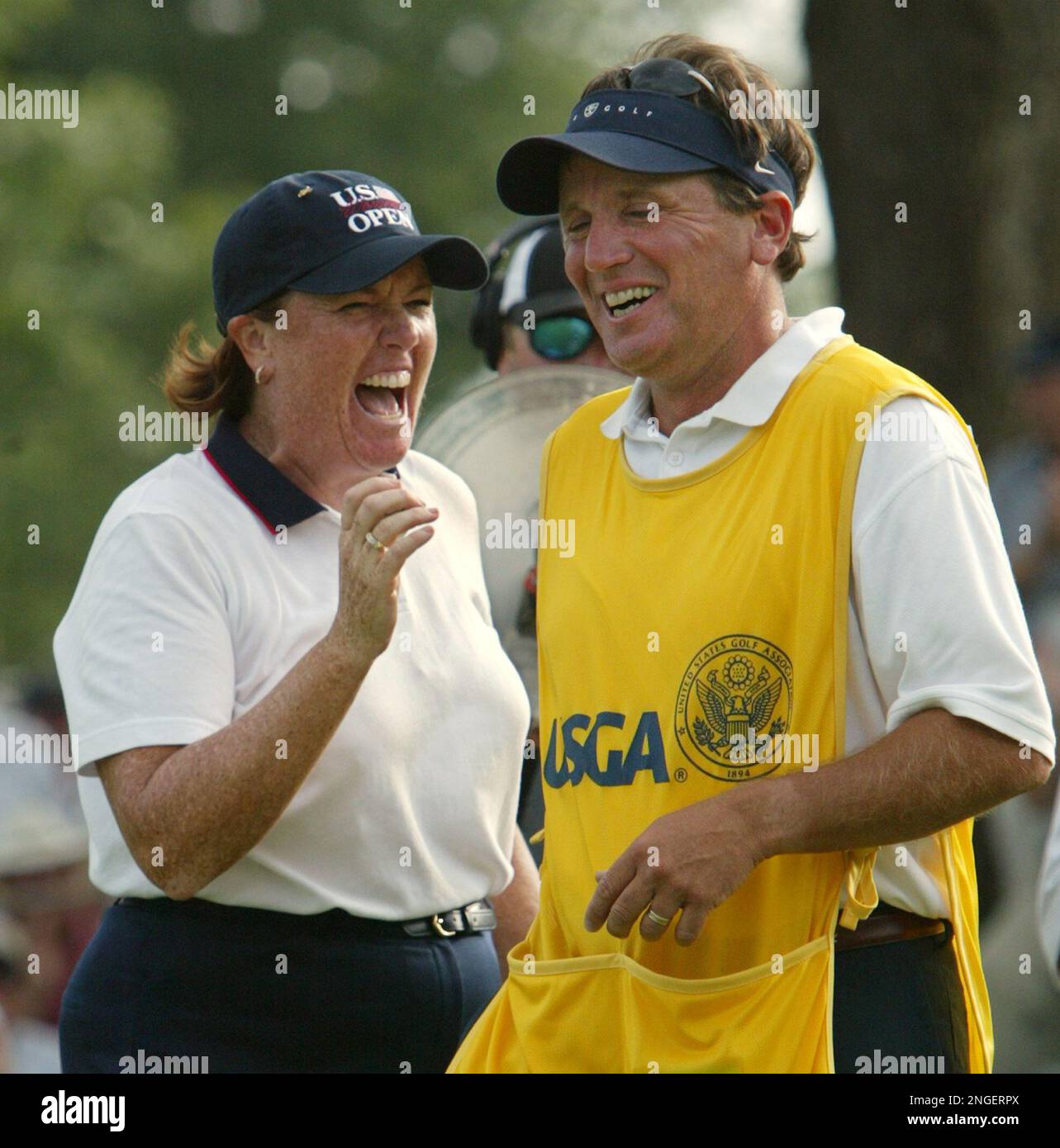Meg Mallon celebrates winning the U.S. Women's Open at The Orchards ...