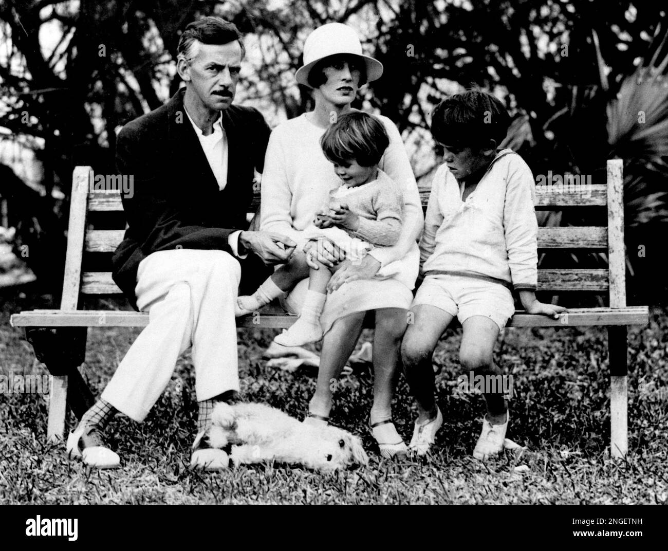 Irish-American author and playwright Eugene O'Neill poses with his ...