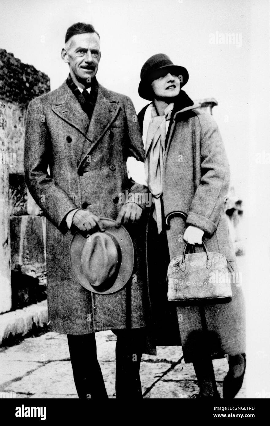 Eugene O'Neill, Irish-American author and playwright, is shown with his ...
