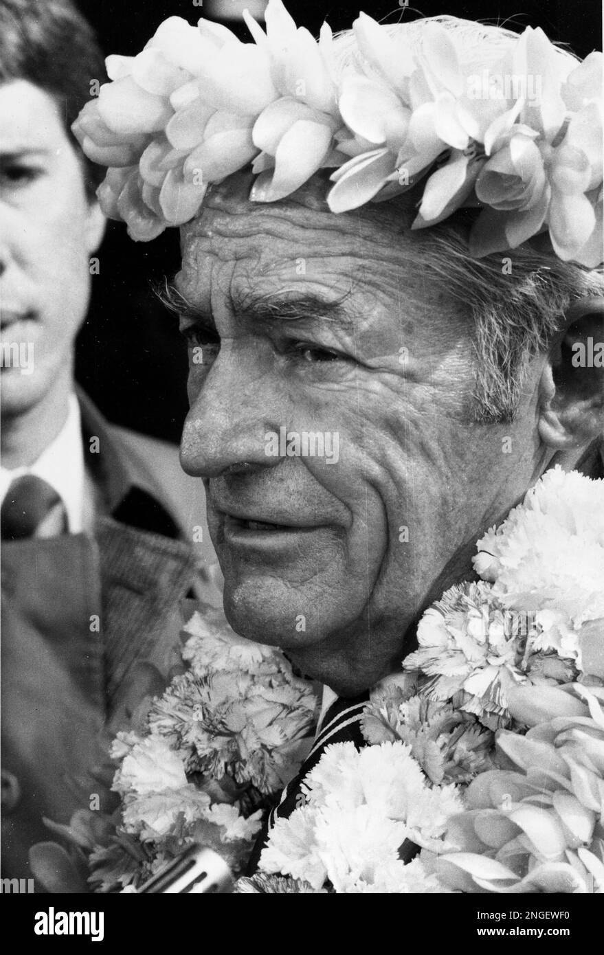 Sam Walton, 65-year-old chairman of the board of Wal-Mart stores of ...