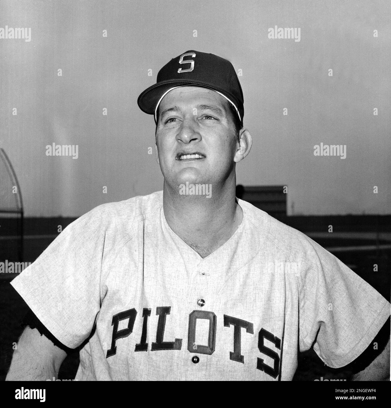 Don Mincher, infielder for the Seattle Pilots, is shown in 1969. (AP ...