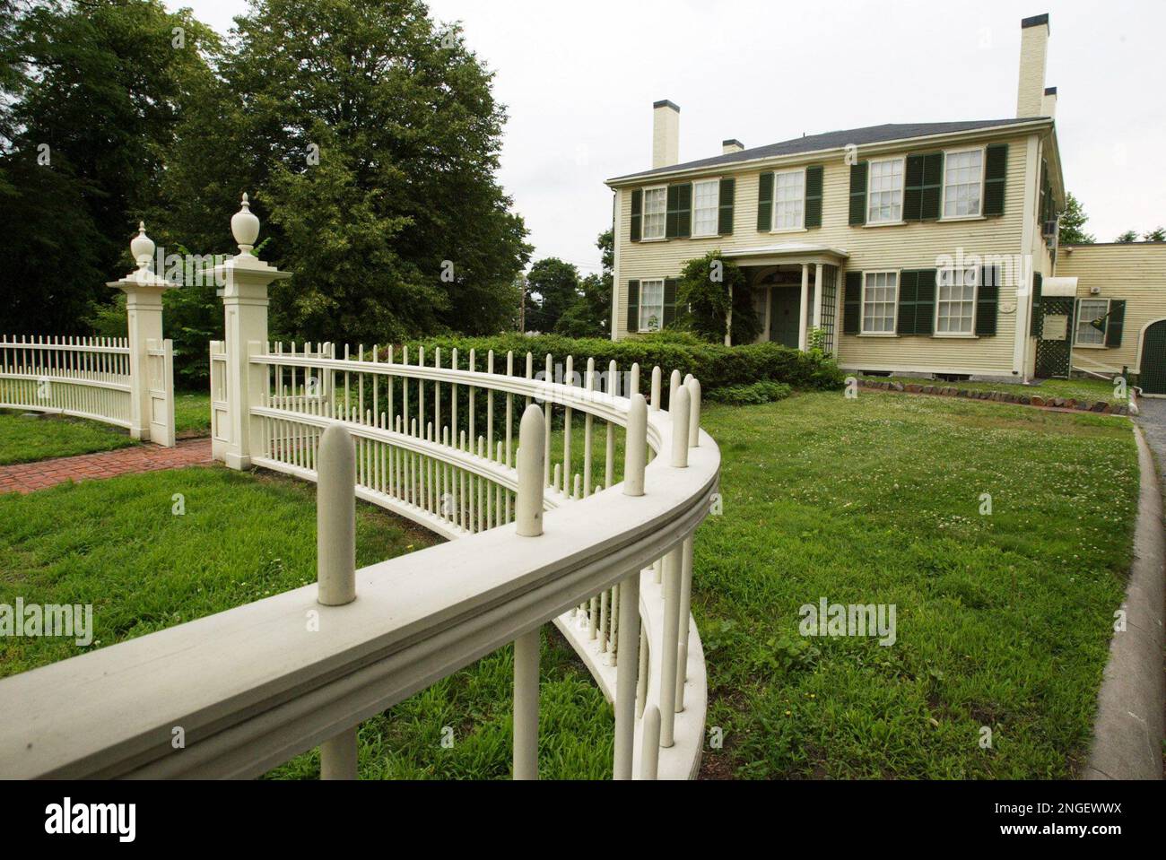 The Newton History Museum at the Jackson Homestead is seen in Newton ...