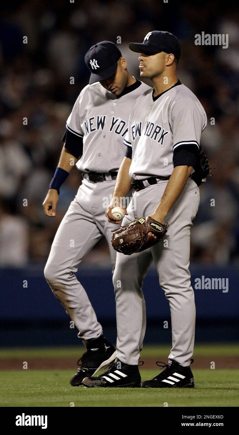 ** CORRECTS TO VAZQUEZ AT RIGHT ** New York Yankees pitcher Javier ...