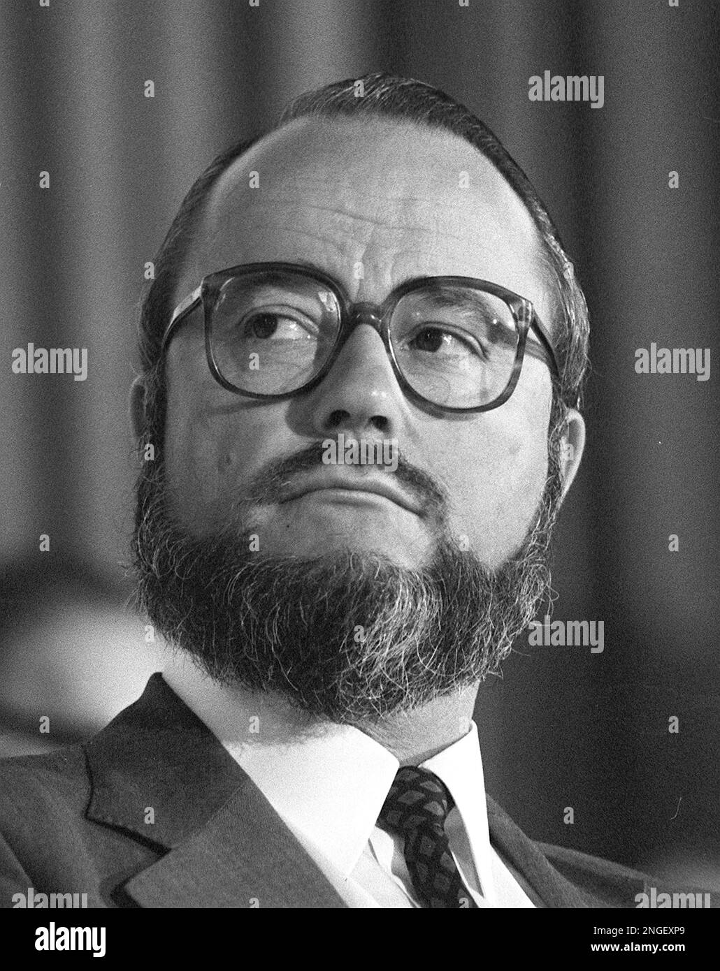 Unser AP-Foto vom 07. Oktober 1977 in Frankfurt am Main zeigt Johann ...