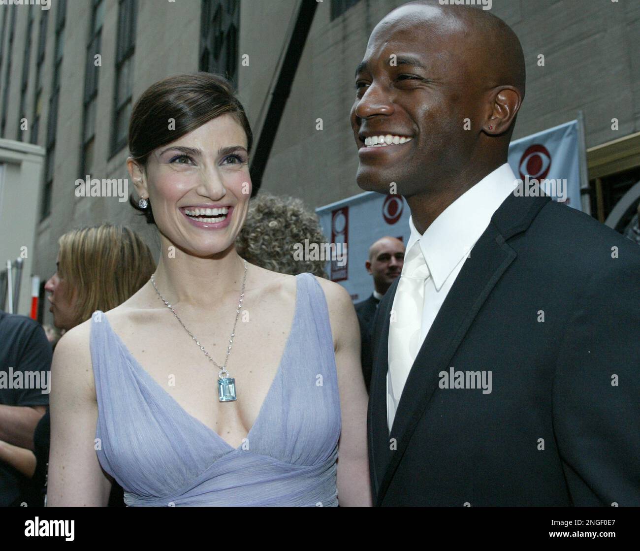 Idina Menzel, nominated for best actress in a musical for "Wicked," and ...