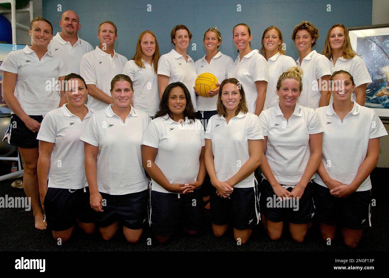 The members of the United States Olympic Women's Water Polo team are ...