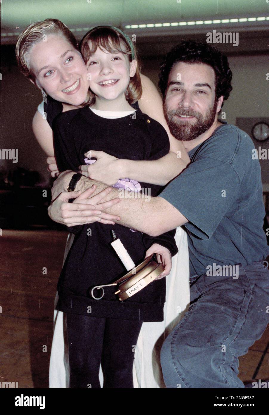 Cast members of the play "The Secret Garden," from left Rebecca Luker ...