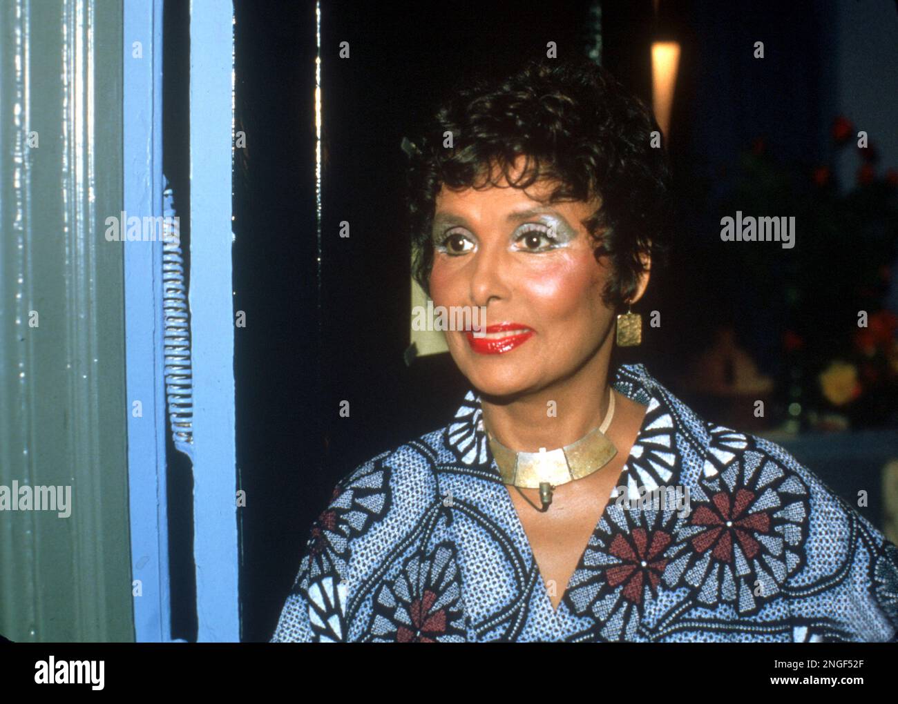 Singer Lena Horne is shown in 1981. (AP Photo Stock Photo - Alamy