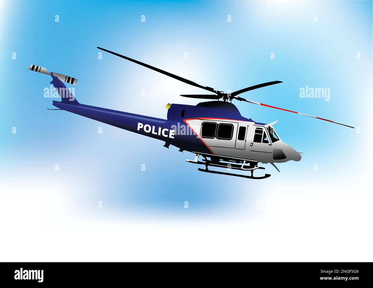 Red and yellow helicopter Stock Vector Images - Alamy
