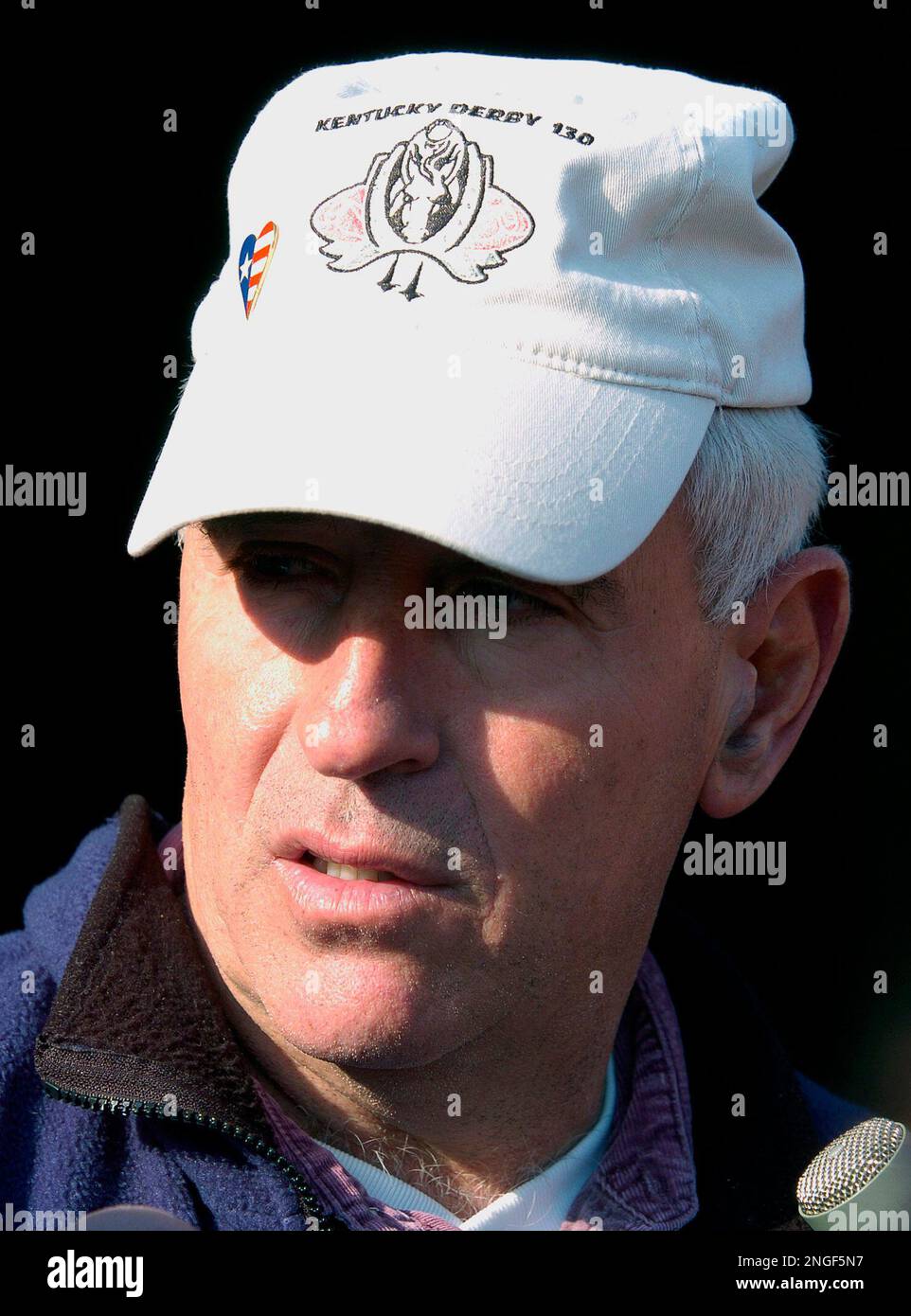 Nick Zito, trainer of Kentucky Derby hopefulls The Cliff's Edge and ...