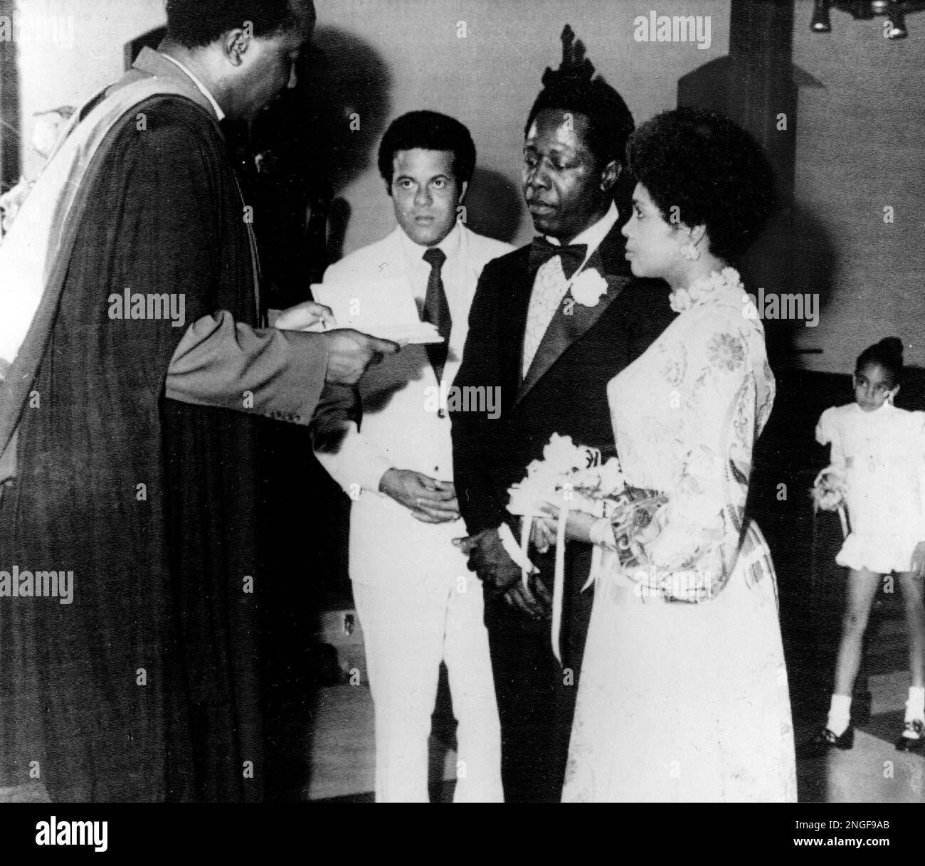 Baseball star Hank Aaron, 39, and Billye Williams, an Atlanta ...