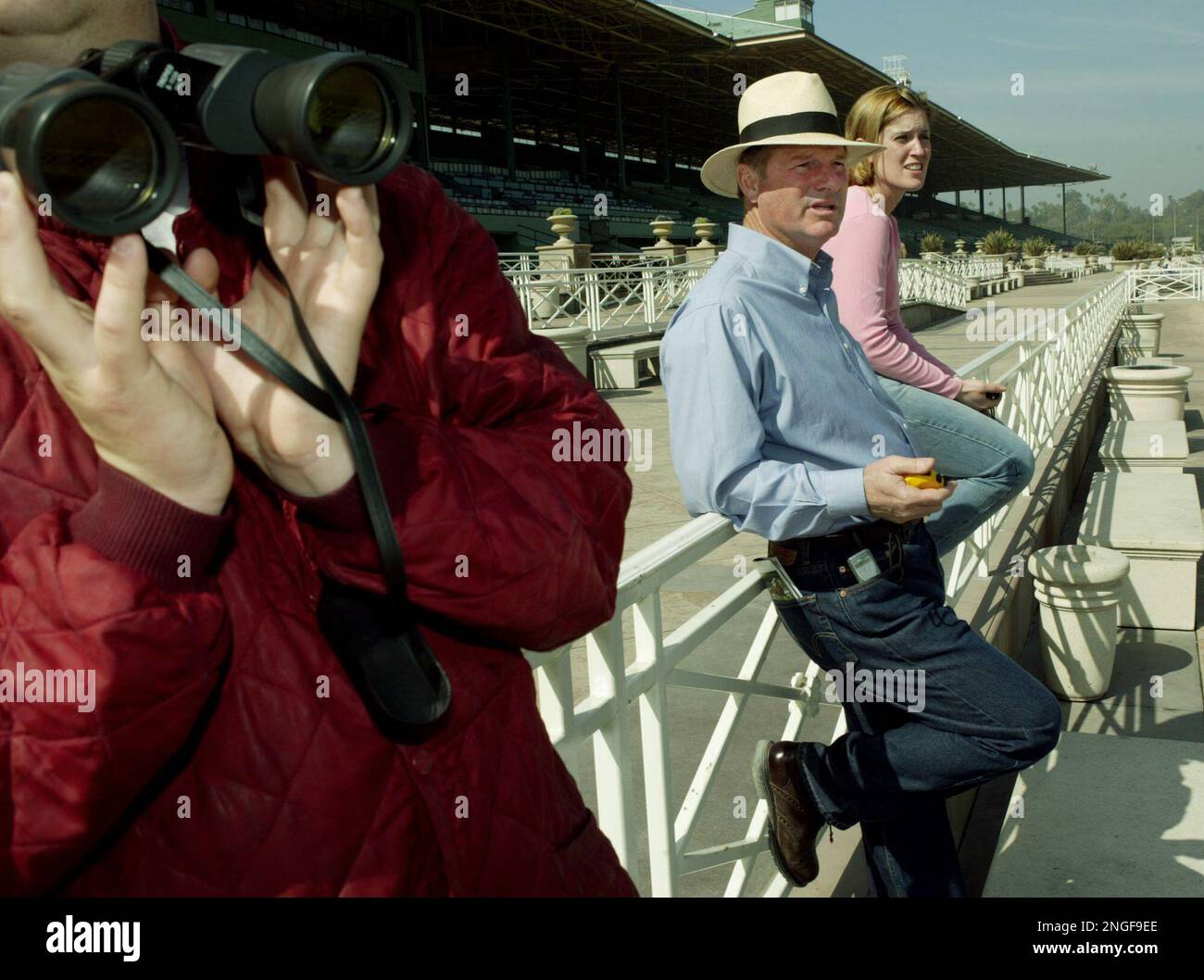 ** ADVANCE FOR WEEKEND EDITIONS APRIL 3-4 **Trainer Richard Mandella ...